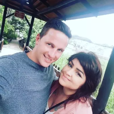 90 Day Fiance Star Tiffany Franco sy Ronald Smith Selfie