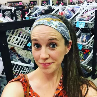 selfie jill duggar przed butami