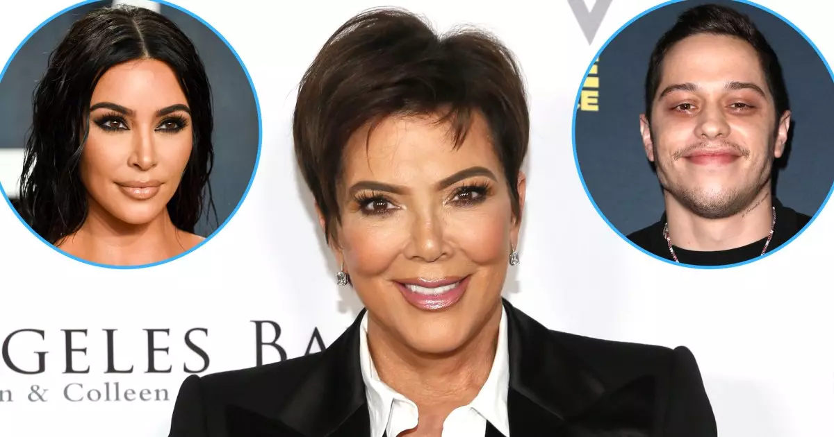 Ese Kris Jenner 'Yemeza' ya Kim Kardashian na Pete Davidson Kurambagiza?