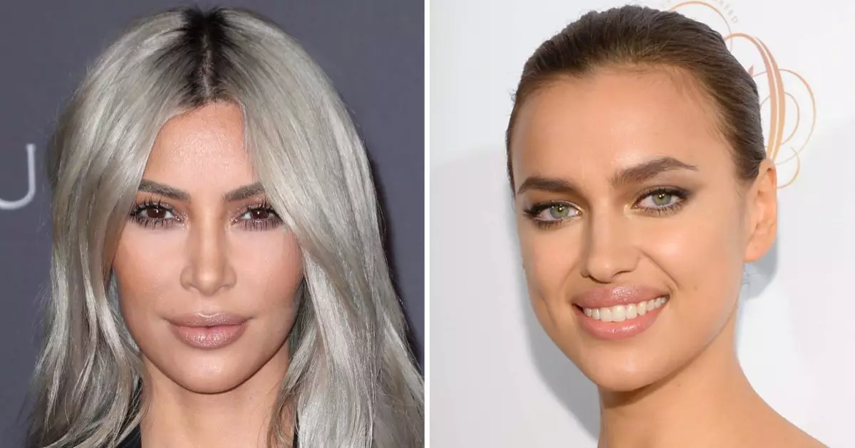 Kim Kardashian na Irina Shayk Bahuye 'Inshuro nyinshi'