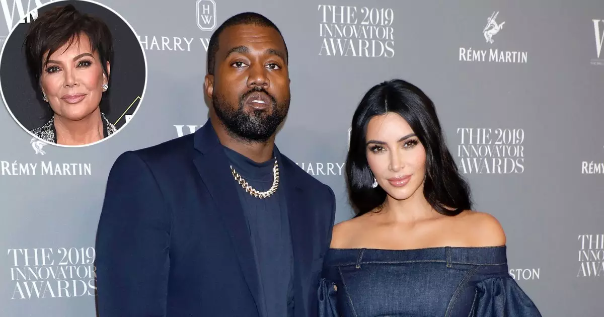 Labhraíonn Kris Jenner Amach Faoi Colscaradh Kim Kardashian ó Kanye West