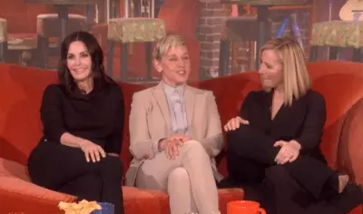 Lisa Kudrow Courteney Cox Ellen Degeneres