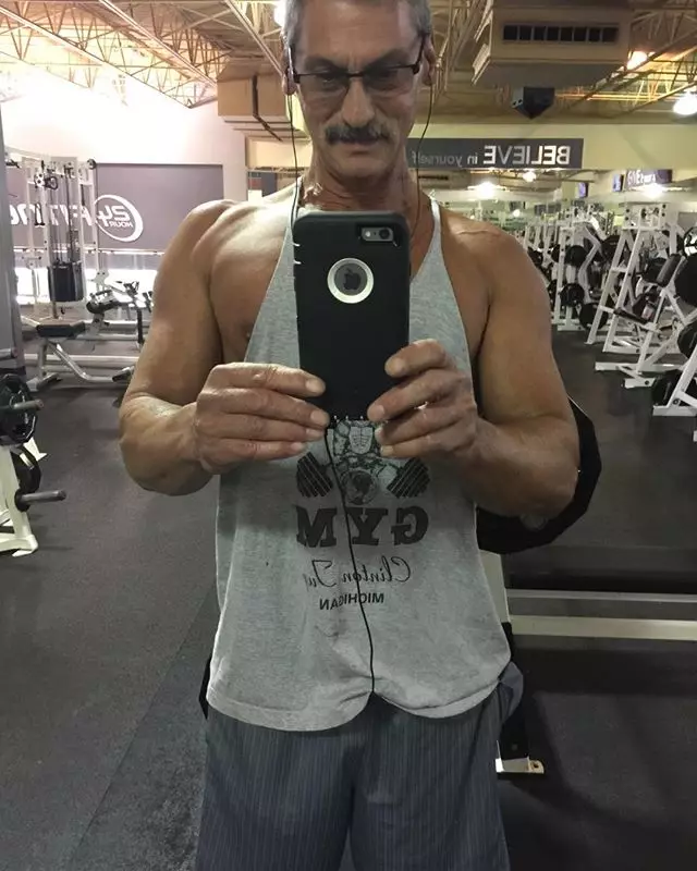 Butch Baltierra Gym Selfie