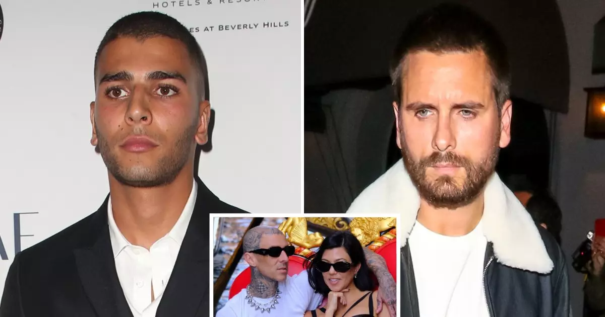 Líomhain Younes Bendjima DM Ó Scott Disick Maidir le Kourtney agus Travis