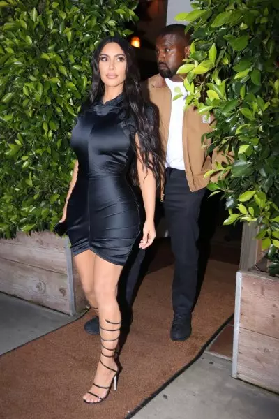 Kim Kardashian ndi Kanye West amapita kukadya ku Giorgio Baldi