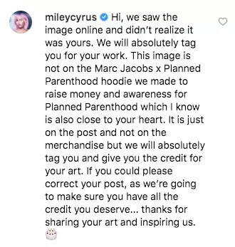 respon tukang roti miley cyrus