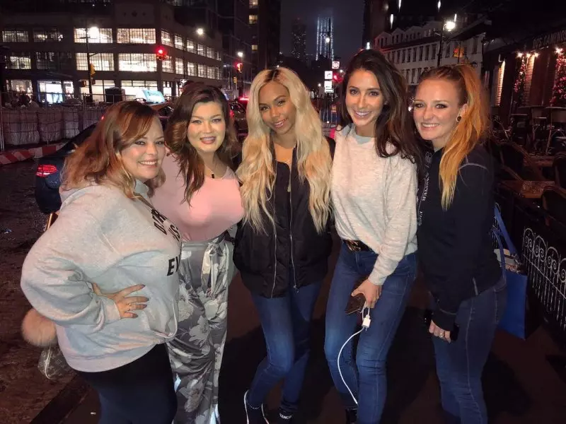 Teen Mom OG Elenco en Nova York