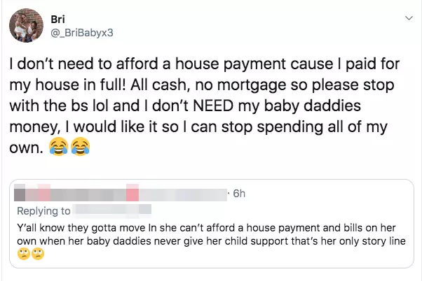 Briana DeJesus Claps Back Baby Daddies Money