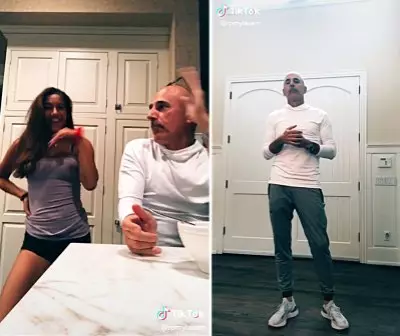 Matt Lauer retorna vídeos da filha de mídia social TikTok após o divórcio