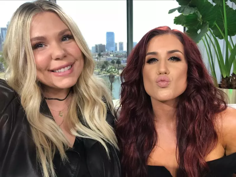 Kailyn Lowry med Chelsea Houska