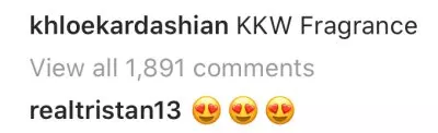 Tristan Thompson Heart Eyes Khloe Kardashian Bagong Larawan