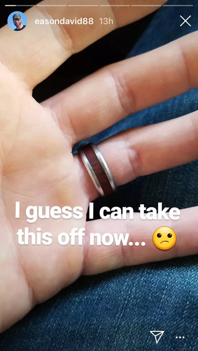 David Eason Posts About Wedding Ring Furiinka Jenelle