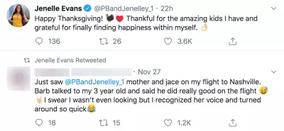 Jenelle Evans revela que encontró la felicidad dentro de sí misma durante el Día de Acción de Gracias