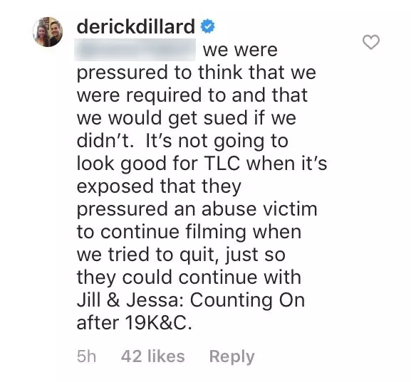 sabi ni derick dillard na pressured sila ni jill na magpe-film