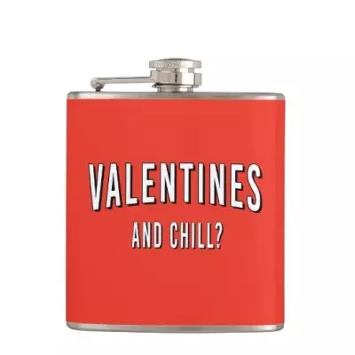 valentine's uye chill flask