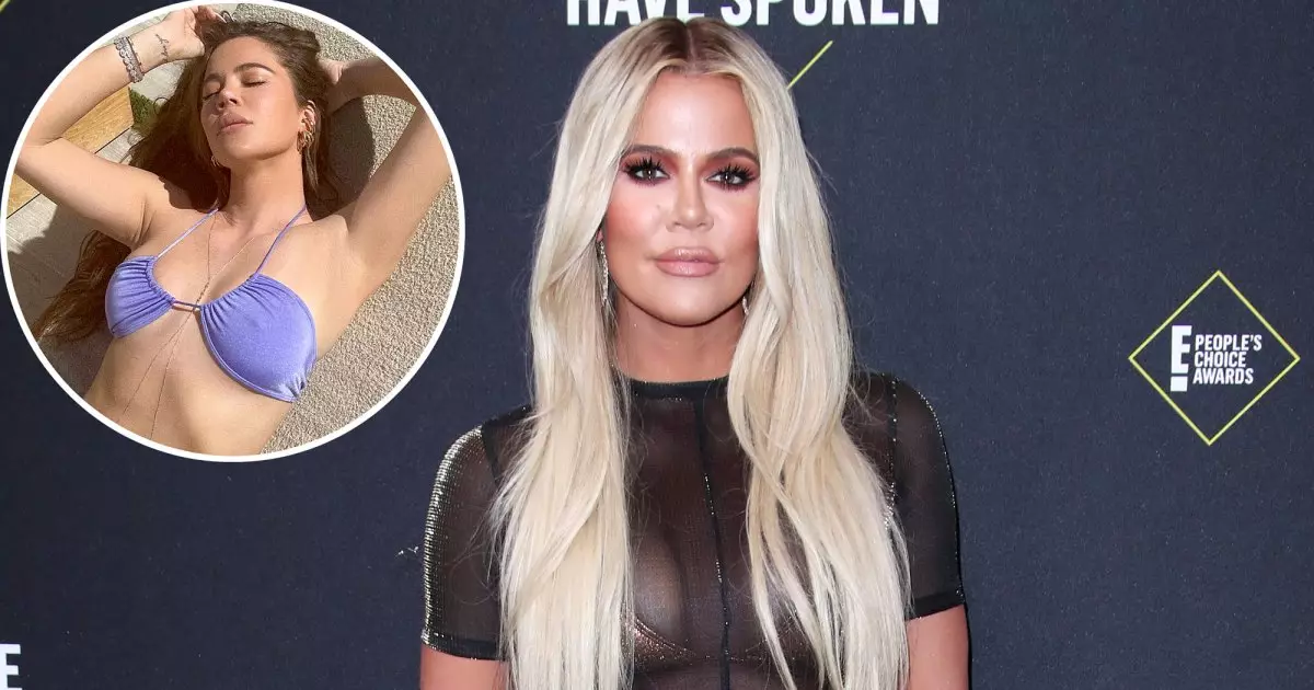 Khloe Kardashian Fógraí Faoi 'An Ceann is Fearr a Dhéanamh de' Tar éis sceitheadh Grianghraf