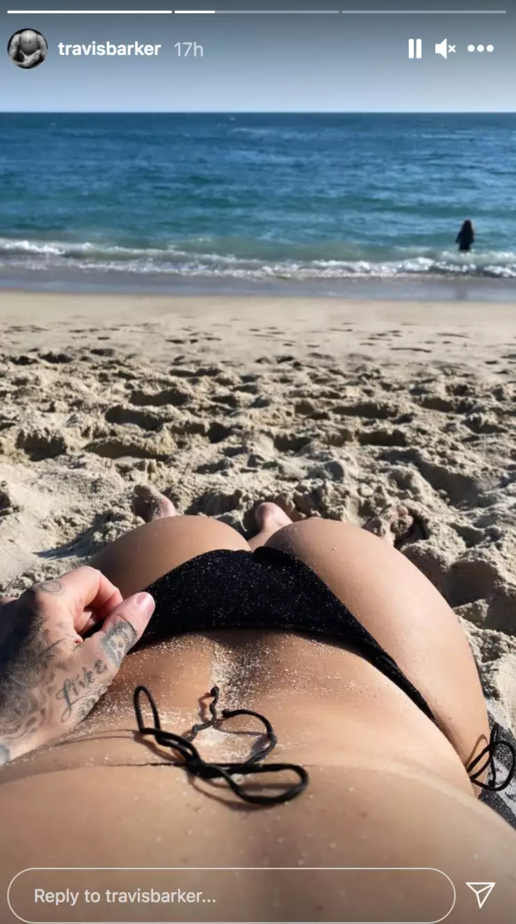 Kourtney Kardashian Hotteste Bikini billeder midt i Travis Barker Romance