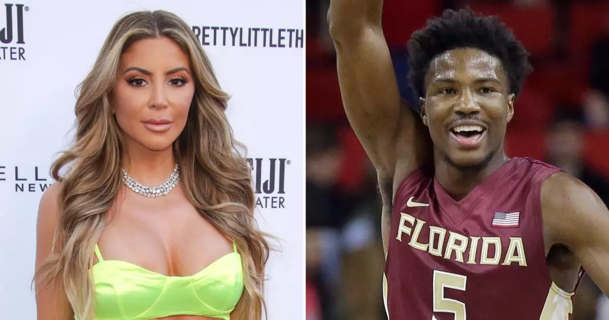 I Larsa Pippen dia toa nifankatia tamin'i Malik Beasley tao anatin'ny tsaho momba ny tantaram-pitiavana