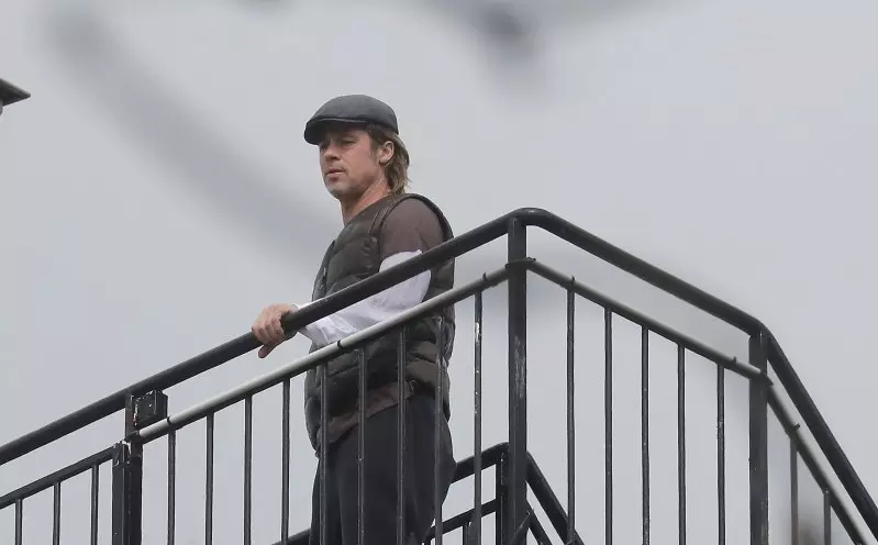 brad pitt à paris