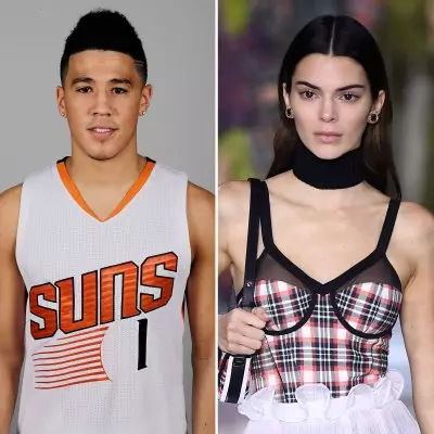 Devin Booker Keça Evînê Kendall Jenner Photo Shoot Bûka Cenazeyê nîşan dide