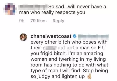 Chanel West Coast Troll Mann deen dech respektéiert