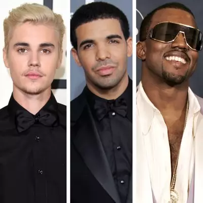 Justin Bieber Kanye West Drake Grammy 2017