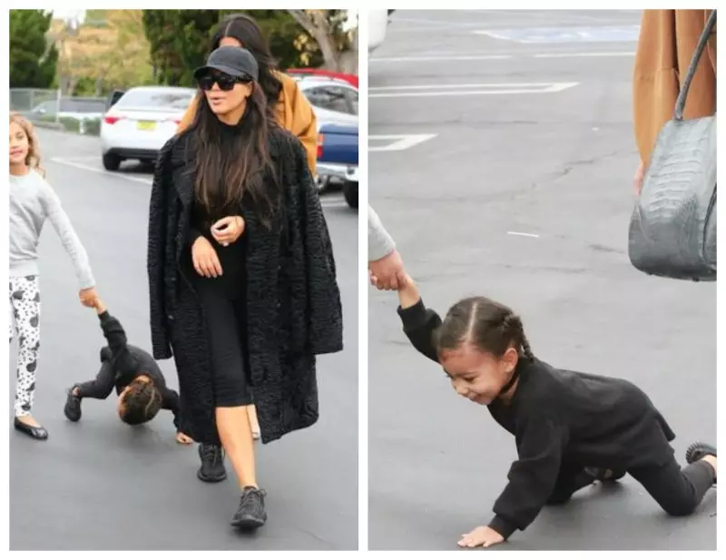 kim-kardashian-gogledd-orllewin-fallng