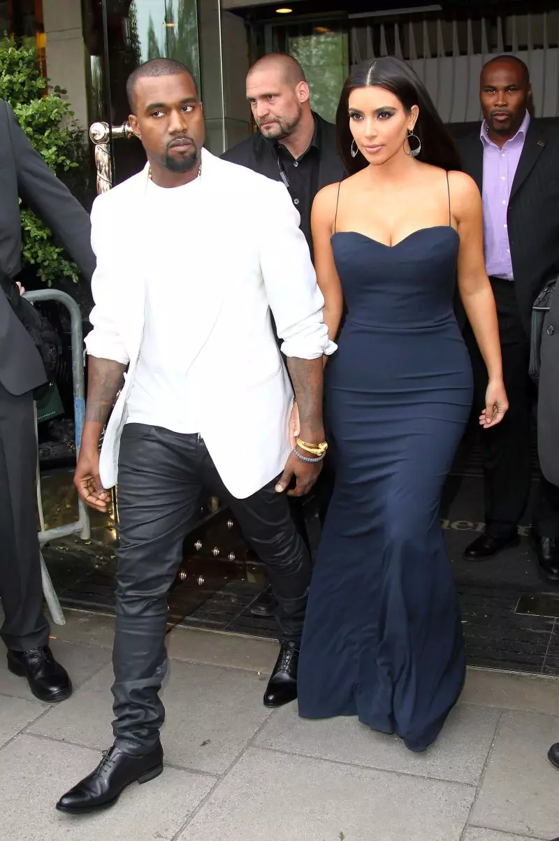 Kim Kardashian Kanye West Virgil Abloh