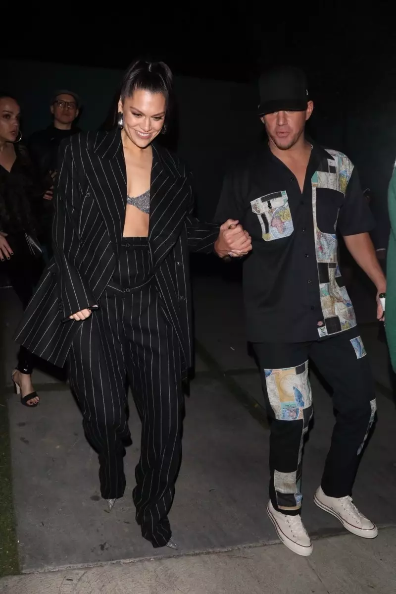 Jessie J u Channing Tatum Mixi Holding Hands fi Grammys After party