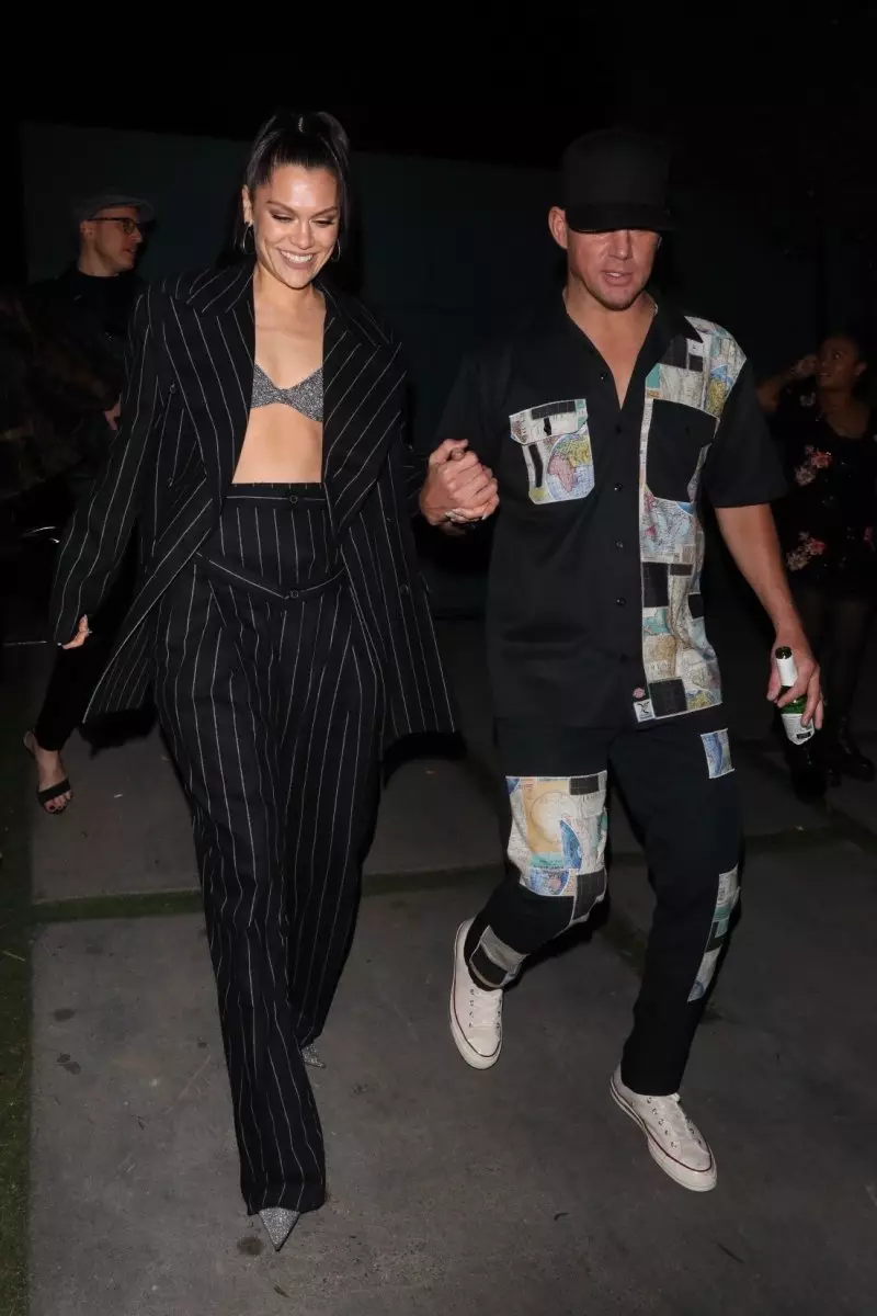 Jessie J u Channing Tatum Mixi Holding Hands fi Grammys After party