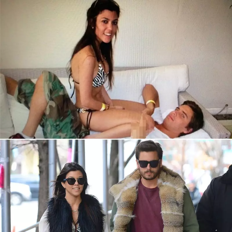 Kourtney-Kardashian-scott-disick-гісторыя адносін