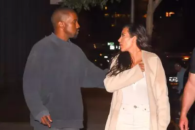 Kim kardashian kanye west zdjęcia getty