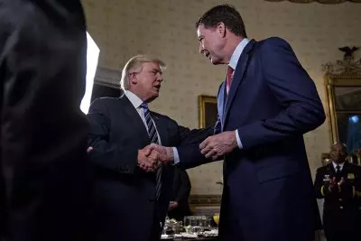 James Comey Donald Trump getty