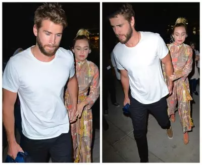 Miley Cyrus Liam Hemsworth Getty Images