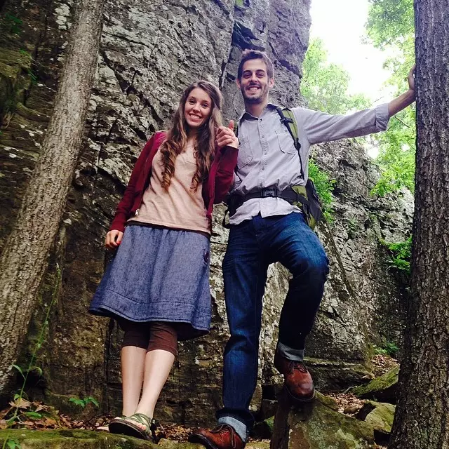 Jill Duggar maaie 2014 Hiking