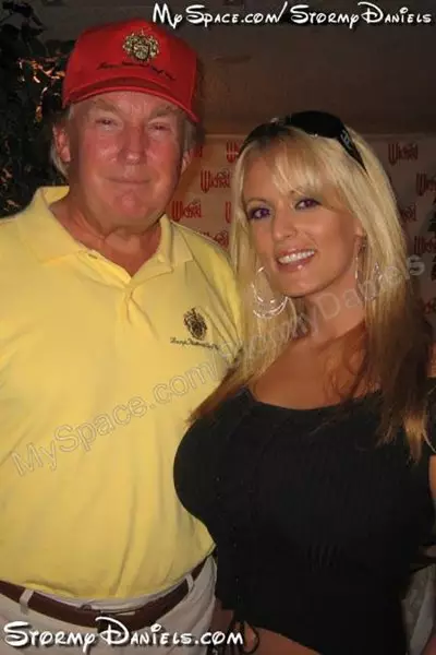 stormy daniels en donald trump