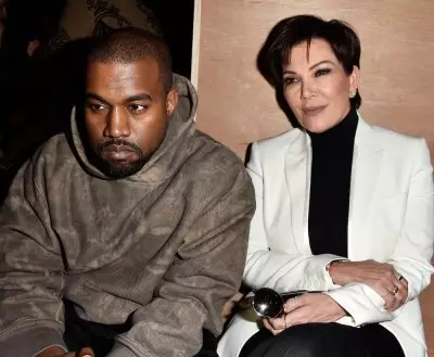 kanye west kris jenner getty 图片