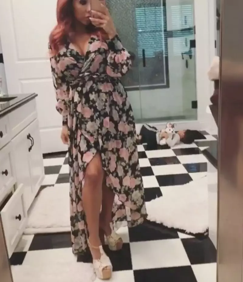 snooki si urobí selfie počas nálady