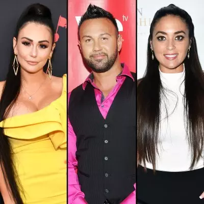 Η Jenni JWoww Farley Ex Roger Mathews συγχαρητήρια Sammi Sweetheart Φωτογραφία