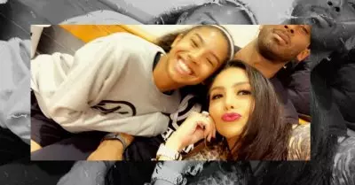 Vanessa Bryant con Kobe e Gianna