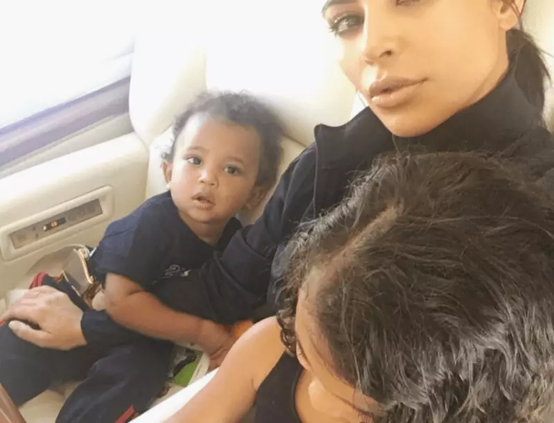 Saint-West-Mom-and-Northie