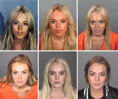 Lindsay Lohan mugfoto