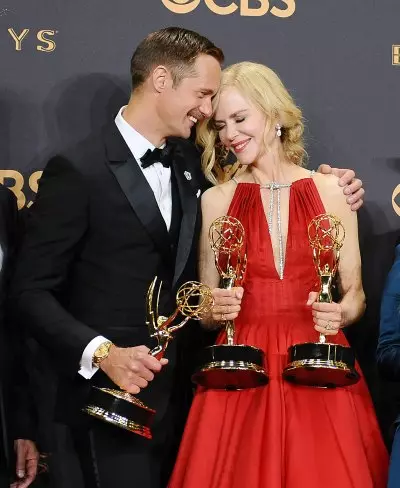 Aleksandr Skarsgard Nikol Kidman - Getty