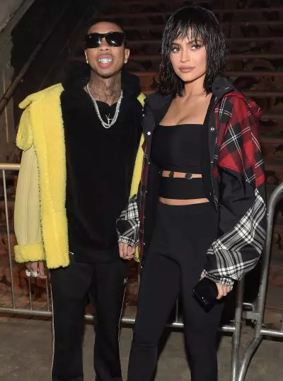 tyga kylie jenner - getty