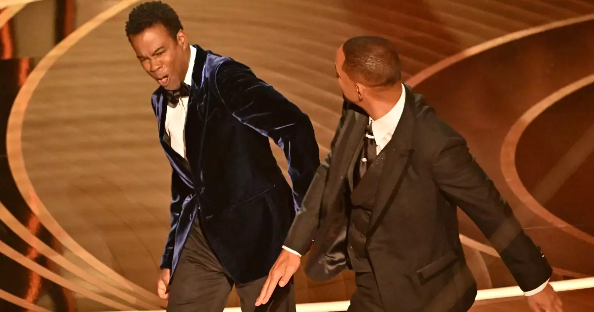 Will Smith po Jada Joke zasáhne Chrise Rocka na Oscarech 2022
