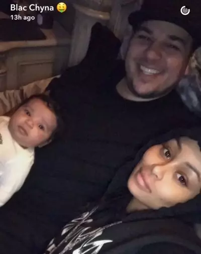 blac chyna လုယက် kardashian အိပ်မက် snapchat