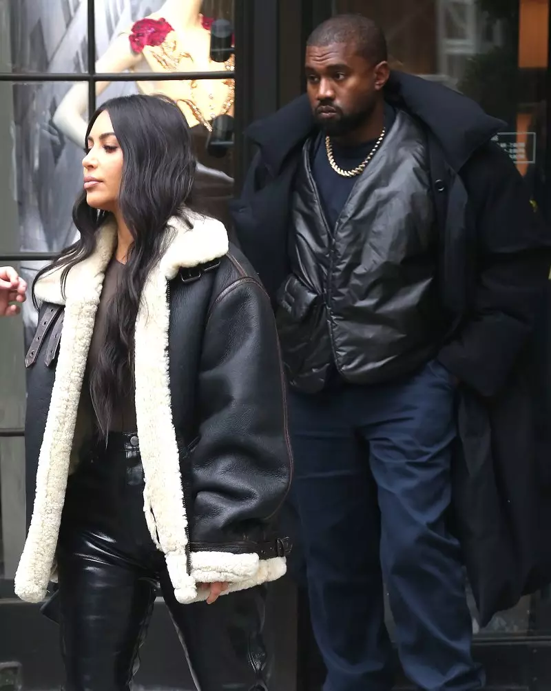 Kim Kardashian in Kanye West