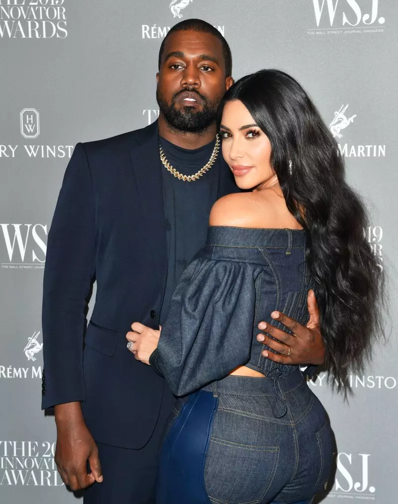 Kanye West in Kim Kardashian