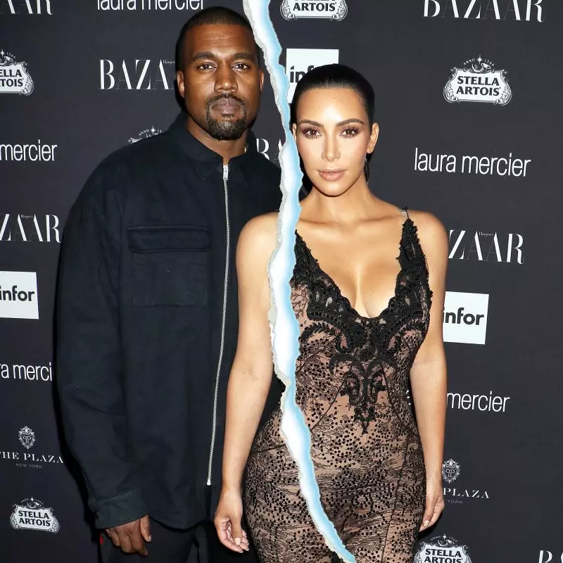 Kim Kardashian in Kanye West sta se razšla po 6 letih zakona