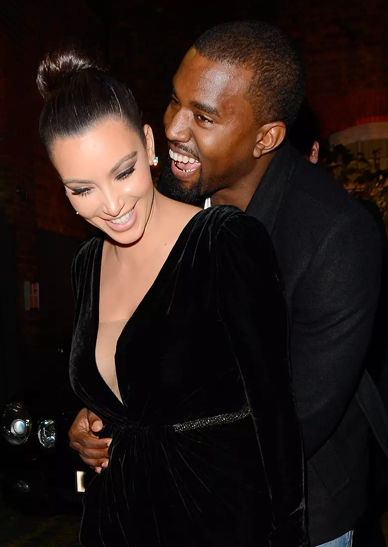 Kim Kardashian And Kanye West Monate Moments